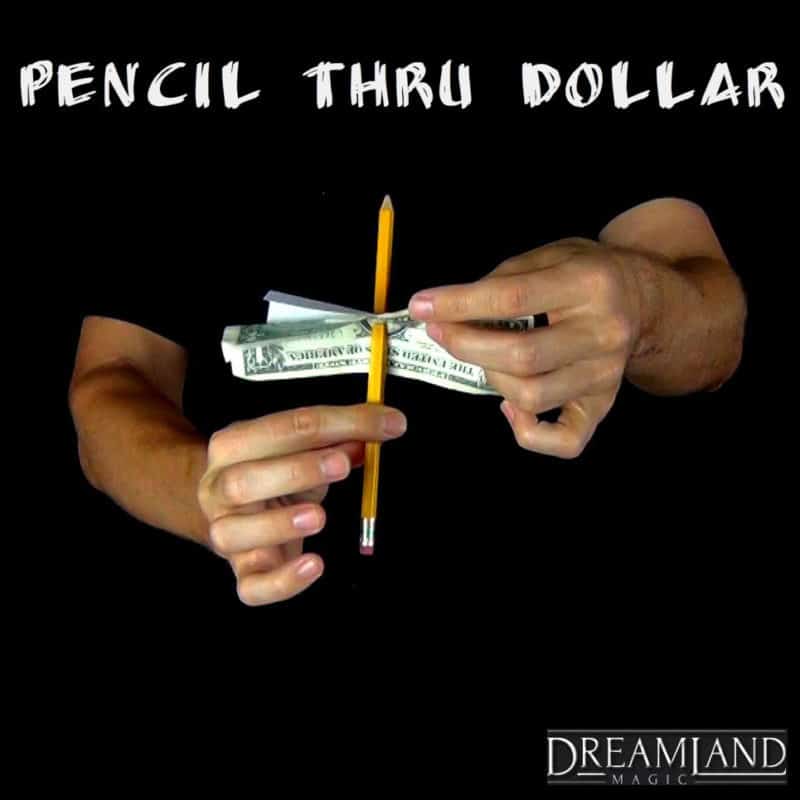 Pencil Through Bill Trick - Visual Magic to Display
