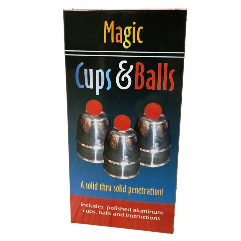 Cups and Balls Magic Trick – Classic Aluminum Set