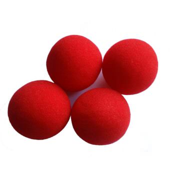 Sponge Balls-1 1/2 Inch Red Magic Trick